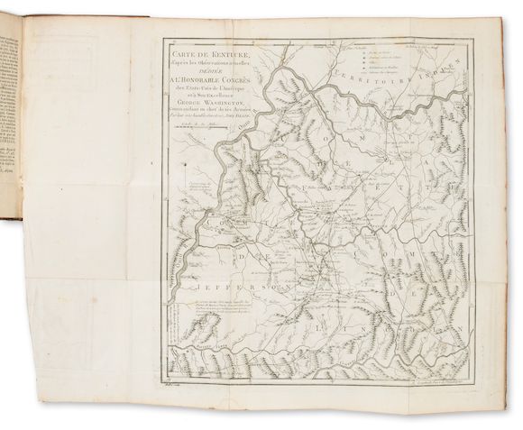 Bonhams : FILSON, JOHN. d.1788. Histoire de Kentucke, nouvelle colonie ...