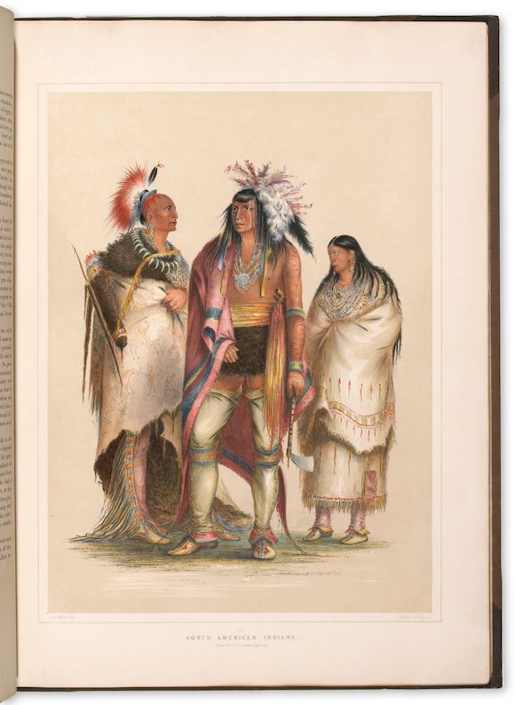 Bonhams : CATLIN, GEORGE. 1796-1872. Catlin's North American Indian ...