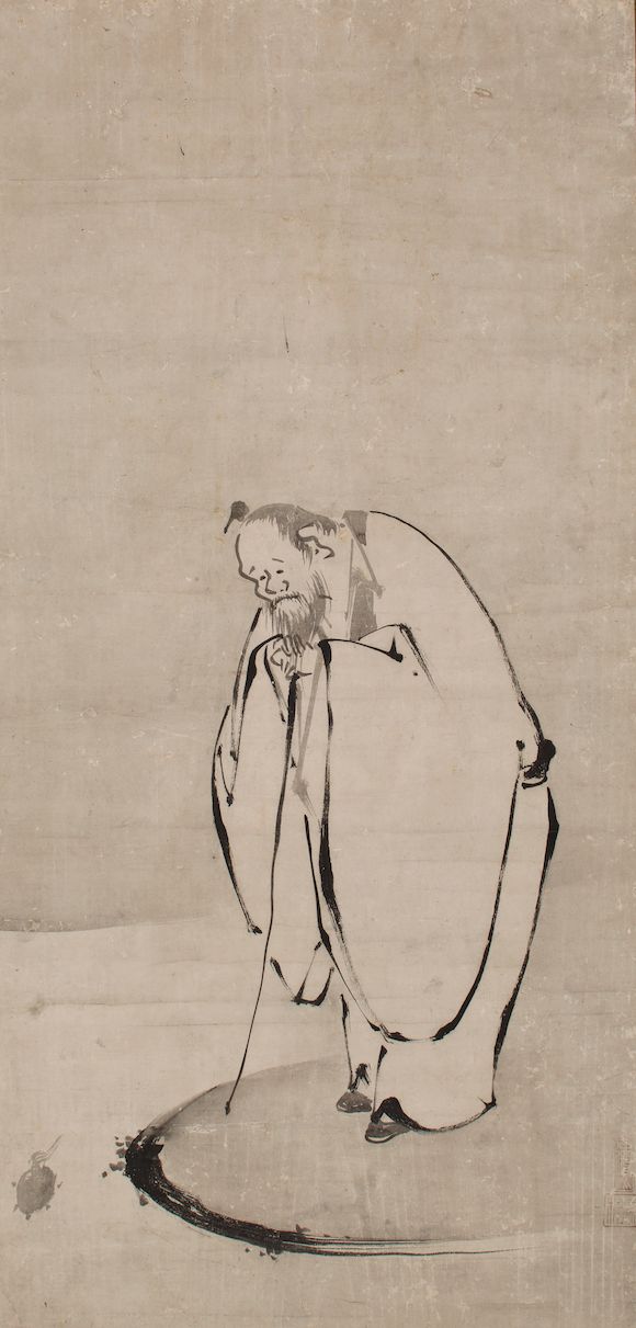 Bonhams : School of Kaiho Yusho Muromachi period, 16th century