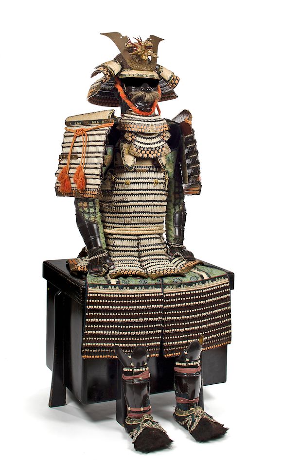 Bonhams : An important hon kozane armor for a daimyo Edo period, 17th ...