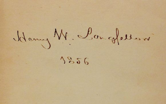 Bonhams : [LONGFELLOW, HENRY WADSWORTH. 1807-1882.] DE QUINCY, THOMAS ...