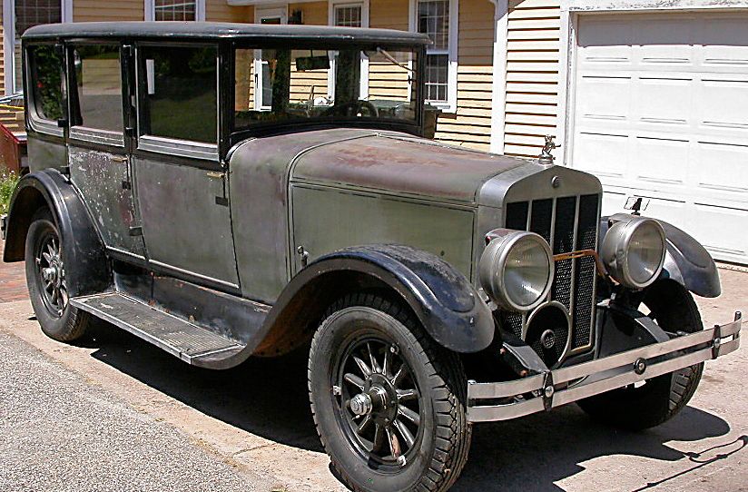 Bonhams Cars : 42,000 miles from new,1927 Franklin Series 11B Sedan ...