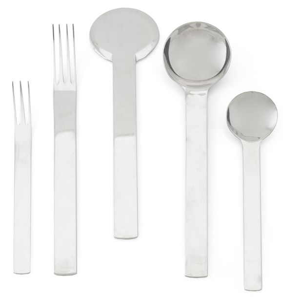 Bonhams : A Takenobu Igarashi stainless steel partial flatware set ...