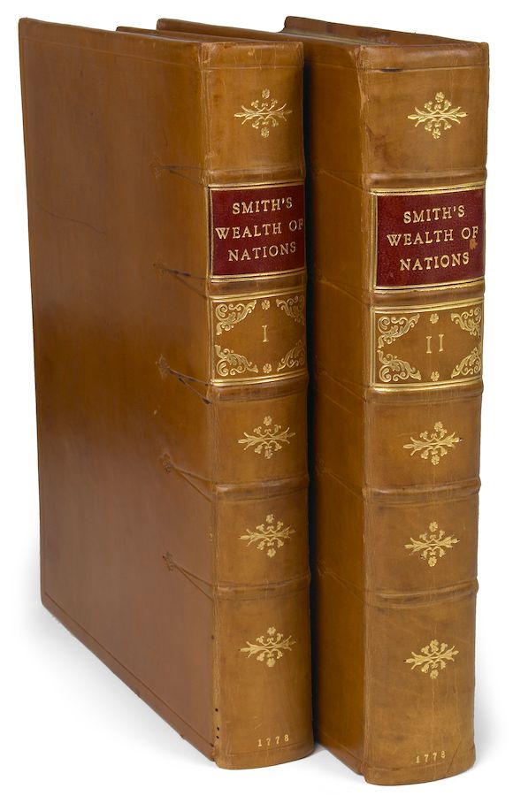 Bonhams : SMITH, ADAM. 1723-1790. An Inquiry into the Nature and Causes ...