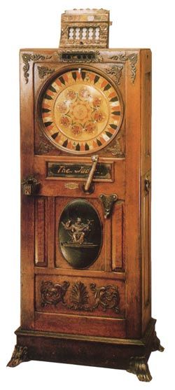 Bonhams : A rare upright coin-operated Roulette consul, "The Judge" The ...