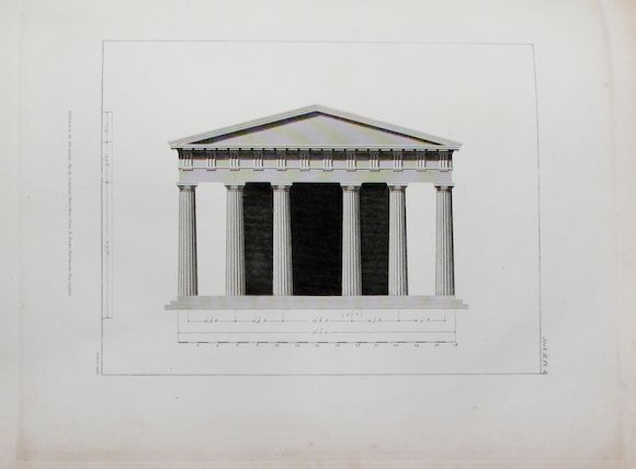 Bonhams : VITRUVIUS. The Civil Architecture of Vitruvius. Comprising ...
