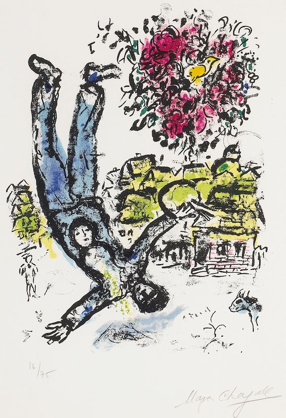 Bonhams : Marc Chagall (Russian/French, 1887-1985); The Artist's ...