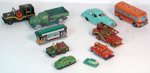 Bonhams : Friction toys