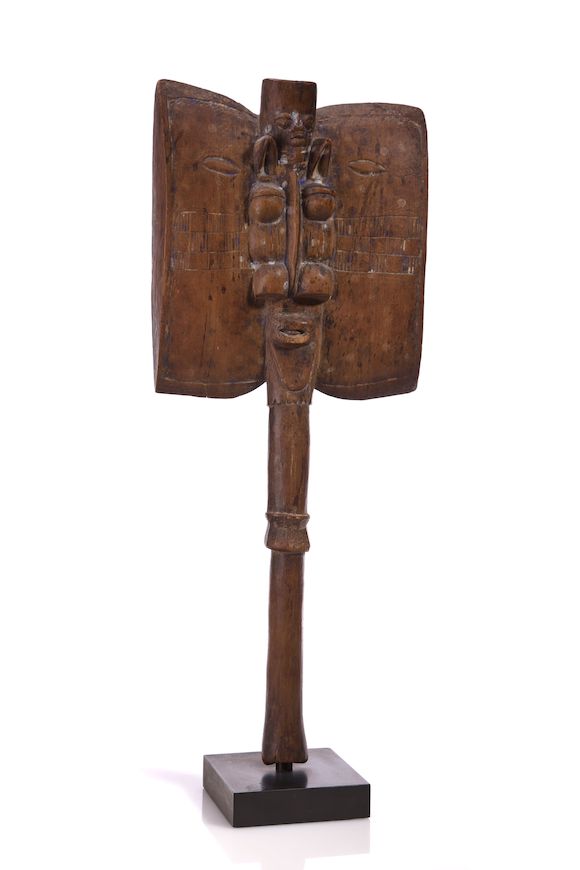 Bonhams : Yoruba Shango Staff, Nigeria