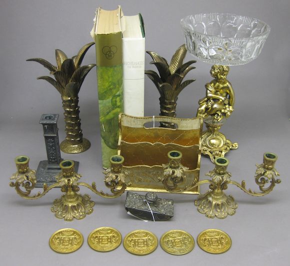 Bonhams : An assembled grouping of metalware 19th/20th century