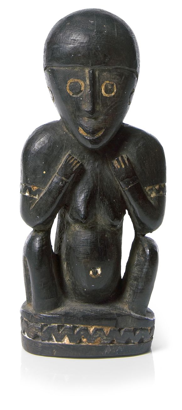 Bonhams Massim Figure Trobriand Islands Papua New Guinea