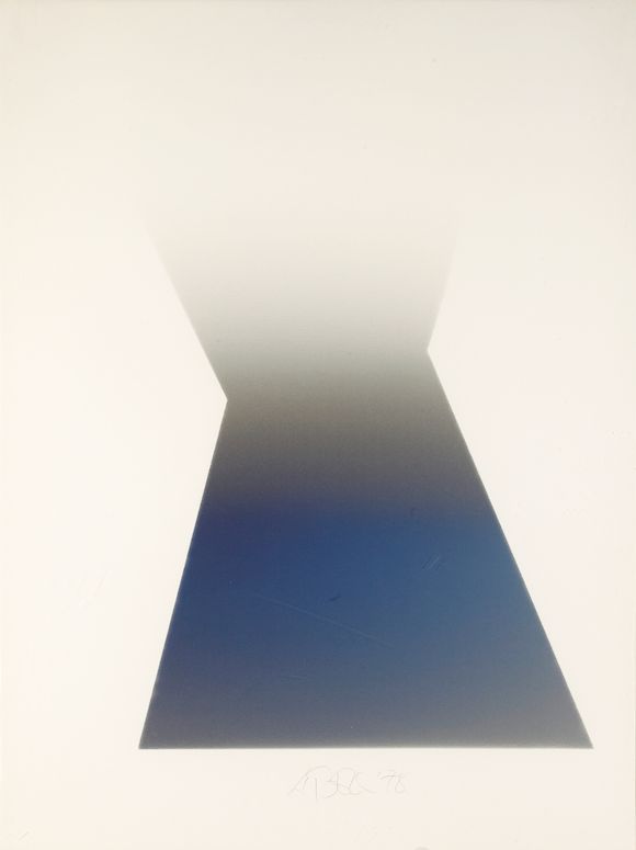 Bonhams : Larry Bell (American, born 1939) KF 3, 1978 42 x 32in