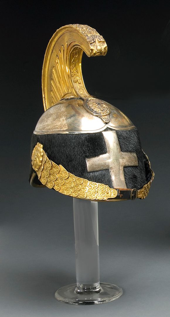Bonhams : An Italian cavalry officer's helmet