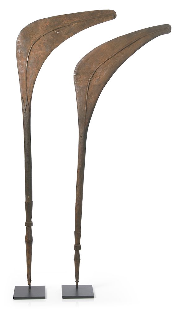 Bonhams : Two Parrying Shields, qauata, Solomon Islands