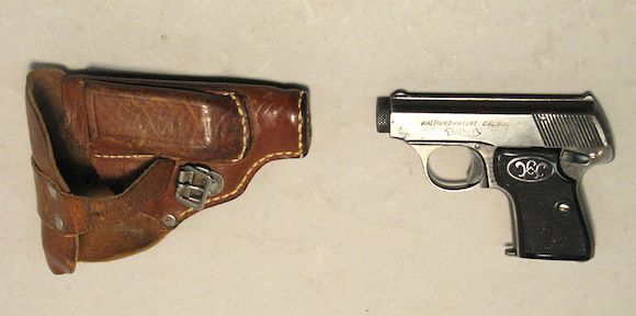 Bonhams : A Walther Model 5 semi-automatic pistol with holster