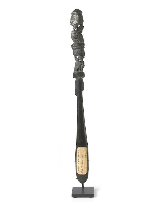 Bonhams Trobriand Islands Spatula Massim Area Papua New Guinea