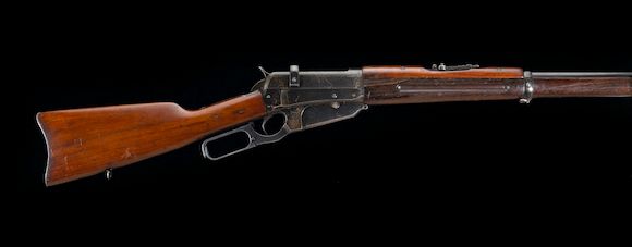 Bonhams : A scarce Winchester Model 1895 Russian contract lever action ...