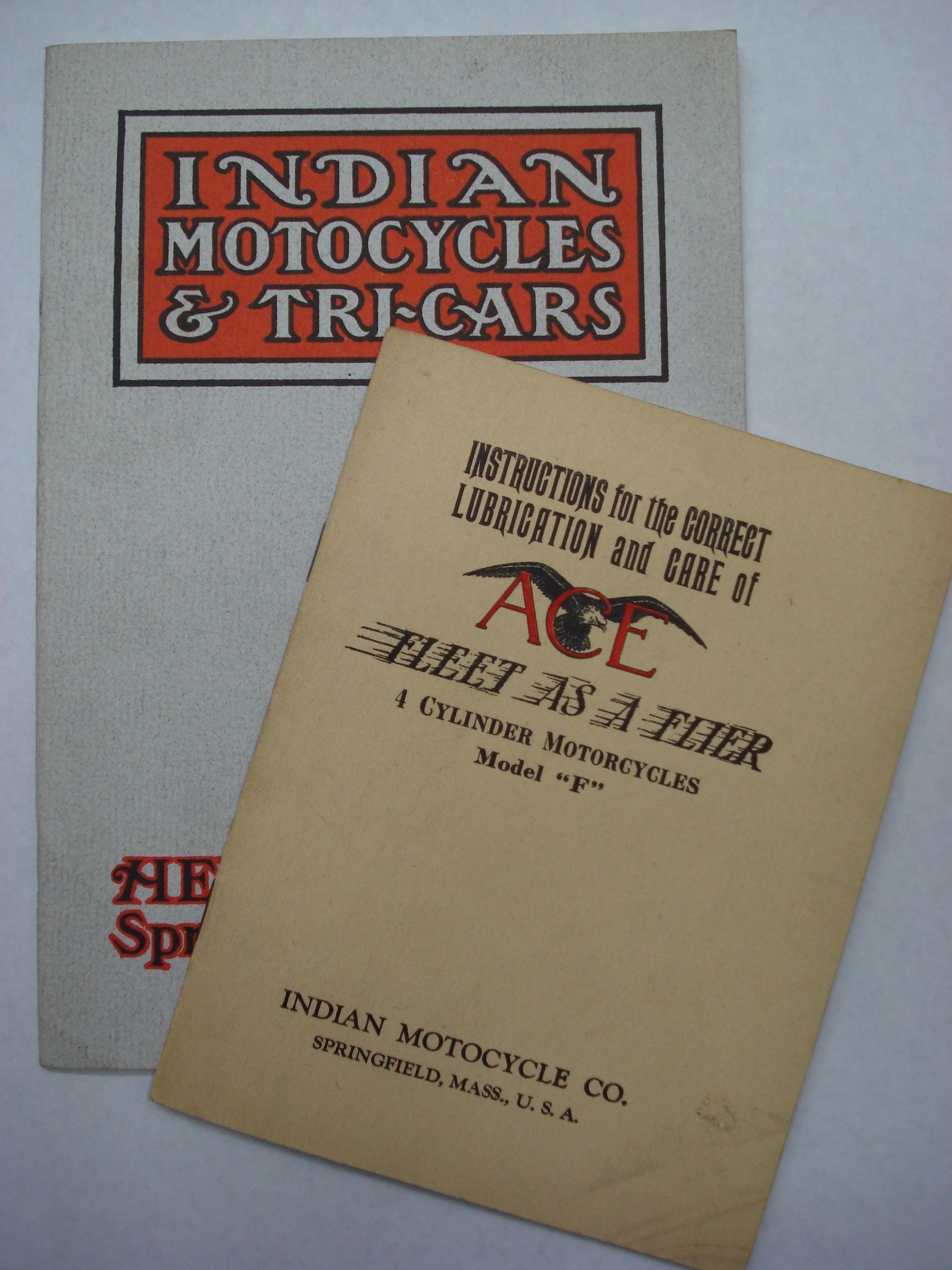 Bonhams Cars : An Indian Motocycles & Tri-cars sales brochure,