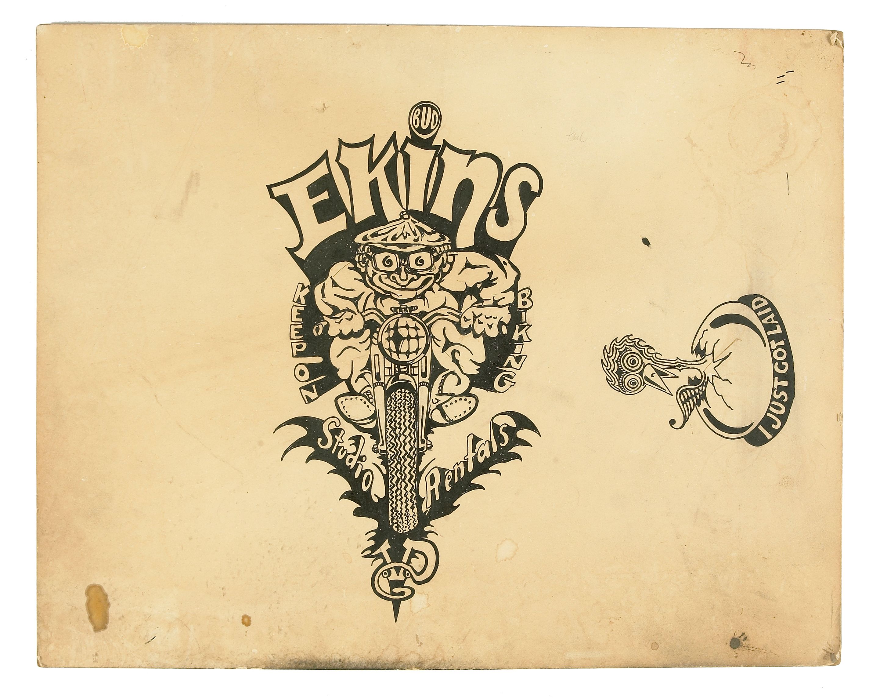 Bonhams Cars : An original artwork by Von Dutch,