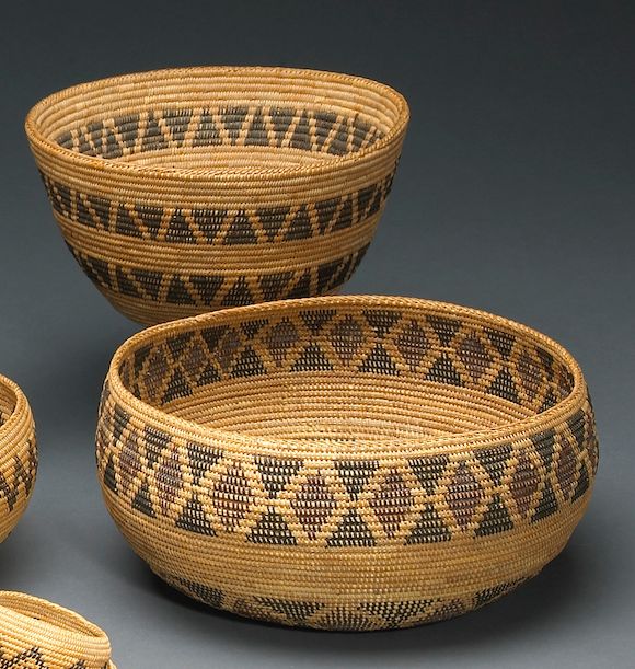Bonhams : Two Western Mono baskets