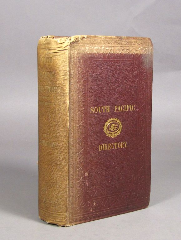 Bonhams : FINDLAY, ALEX GEORGE. A Directory for the Navigation of the ...