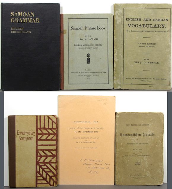 Bonhams : SAMOAN GRAMMAR.