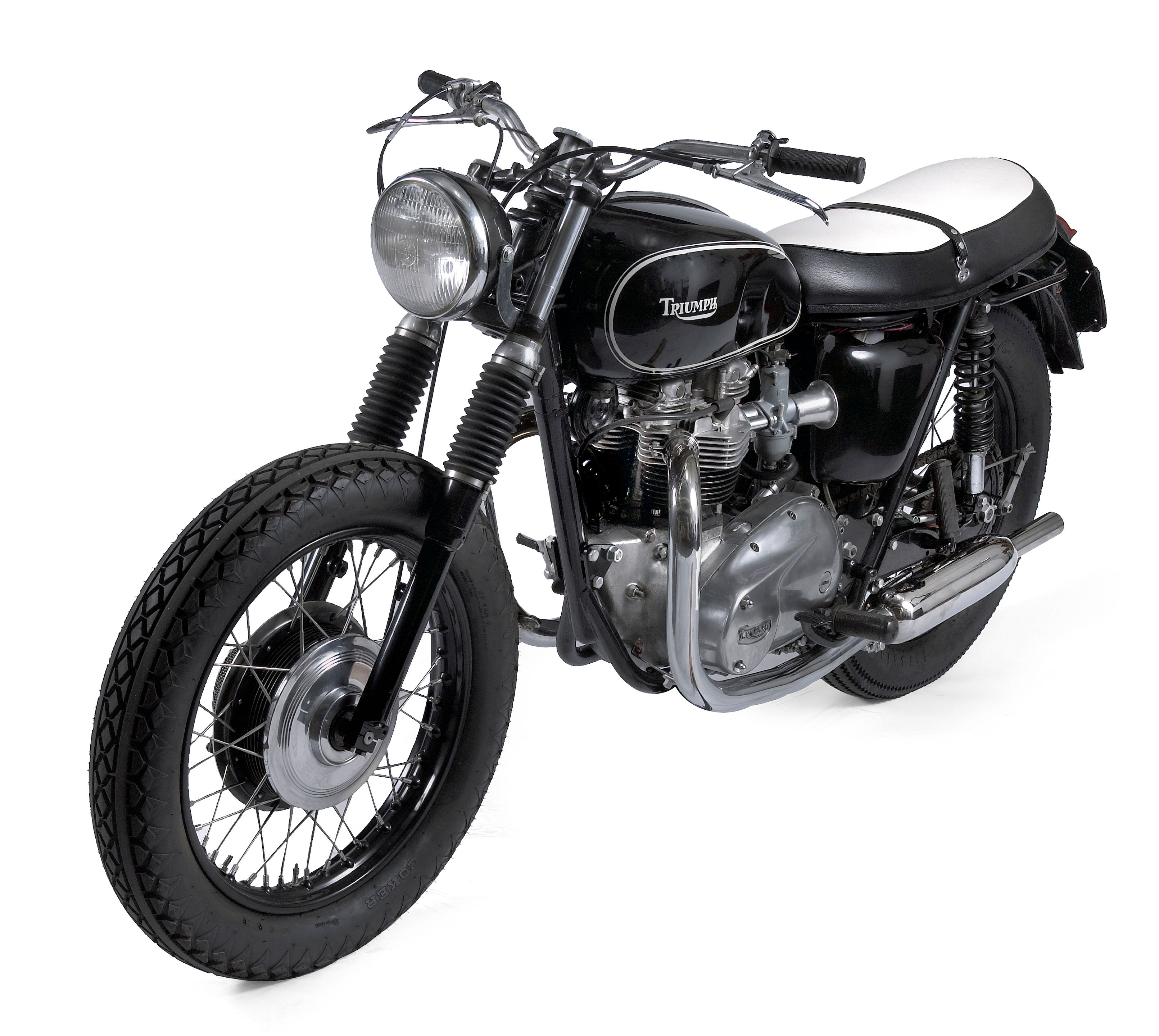 Bonhams Cars : Custom Von Dutch pinstriped tank ,1970 Triumph T140 ...
