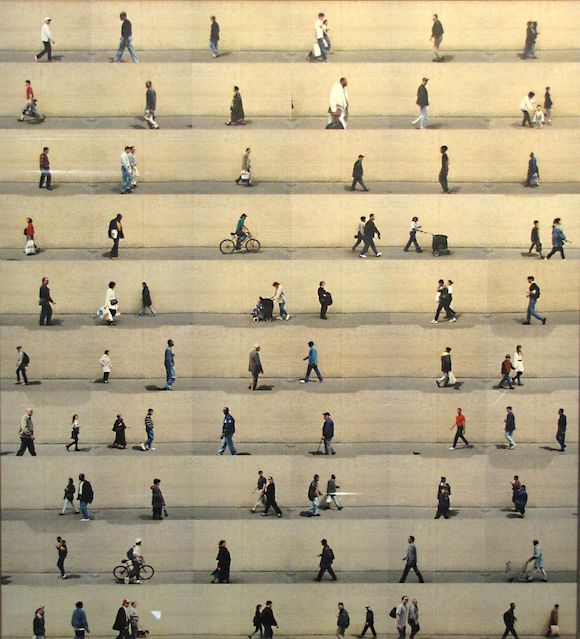 Bonhams : James Crable (American, 1909-2002); Street Rhythms, New York;