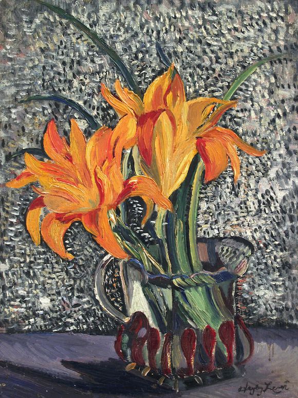 Bonhams : Richard Hayley Lever (American, 1876-1958) Still life with ...