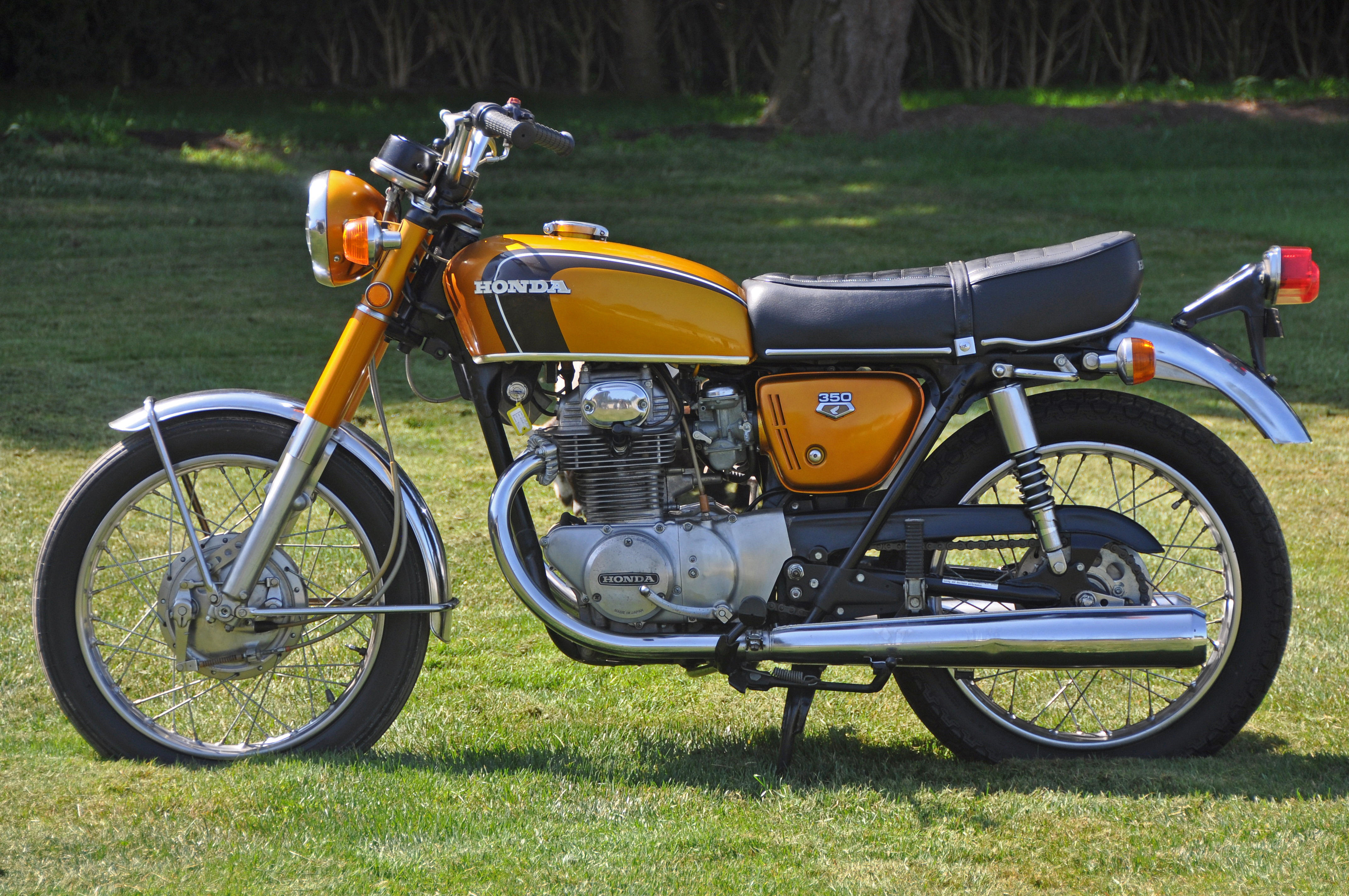 Bonhams Cars : 1972 Honda CB350 Frame no. CB3503098360 Engine no ...