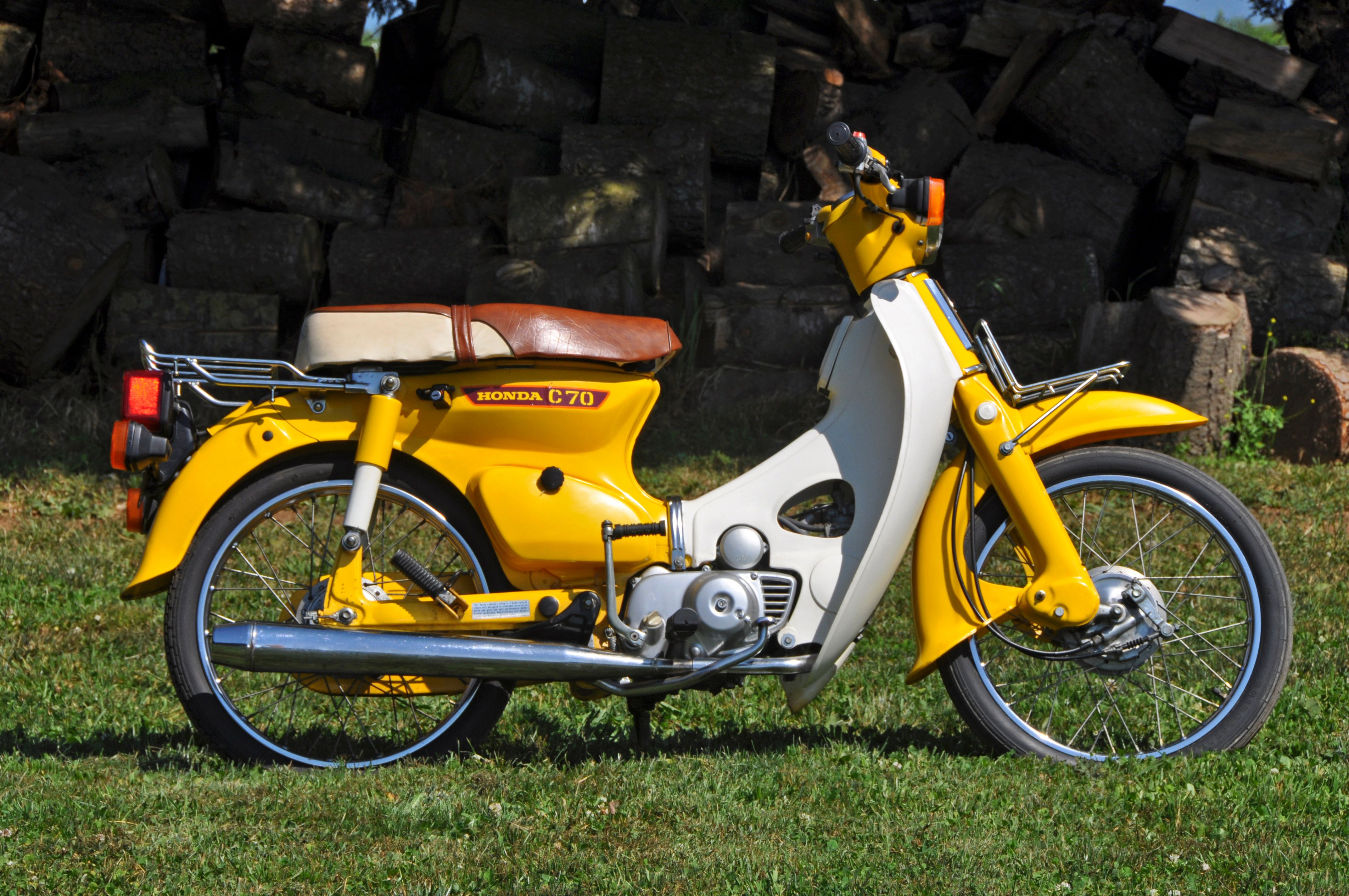 Bonhams Cars : 1980 Honda C70 Step-through Frame no. DA011009613 Engine ...