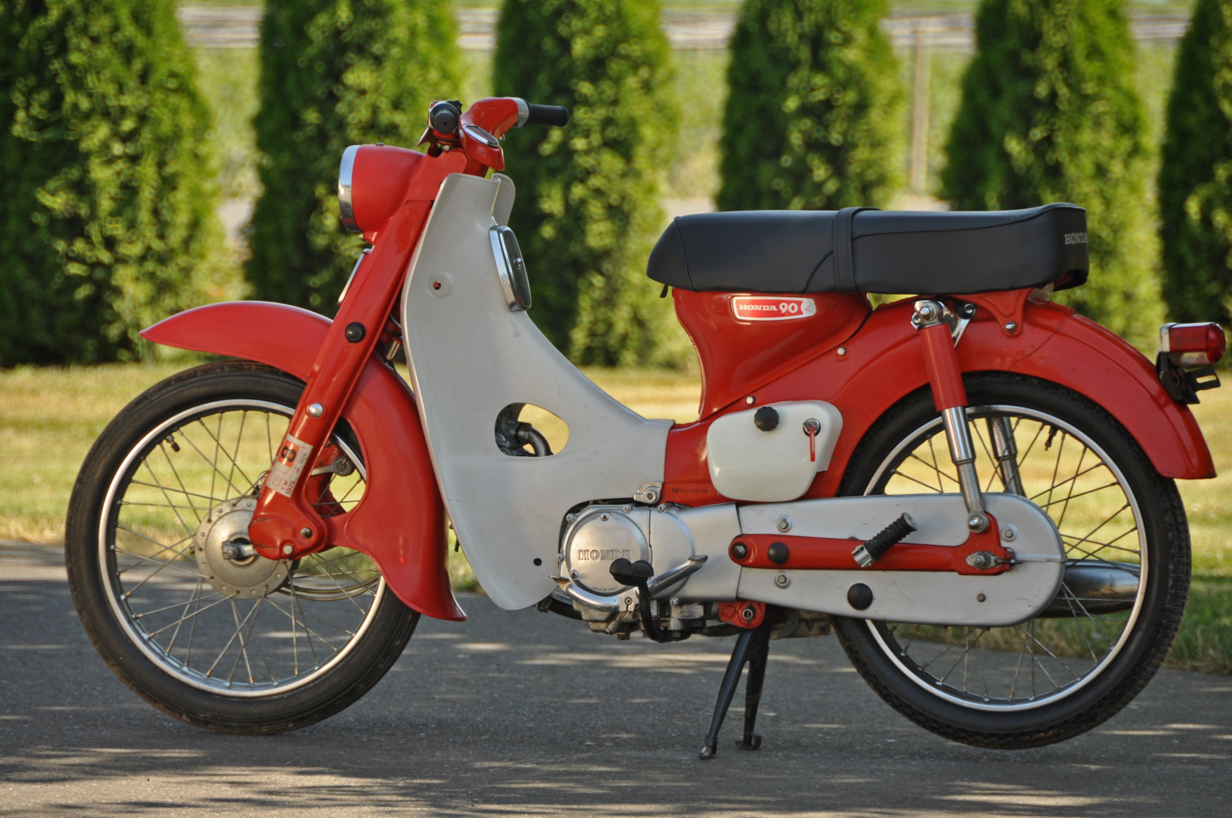 Bonhams Cars : 1967 Honda C90 Step-through Frame no. CM91A118865 Engine no. CM91E102277