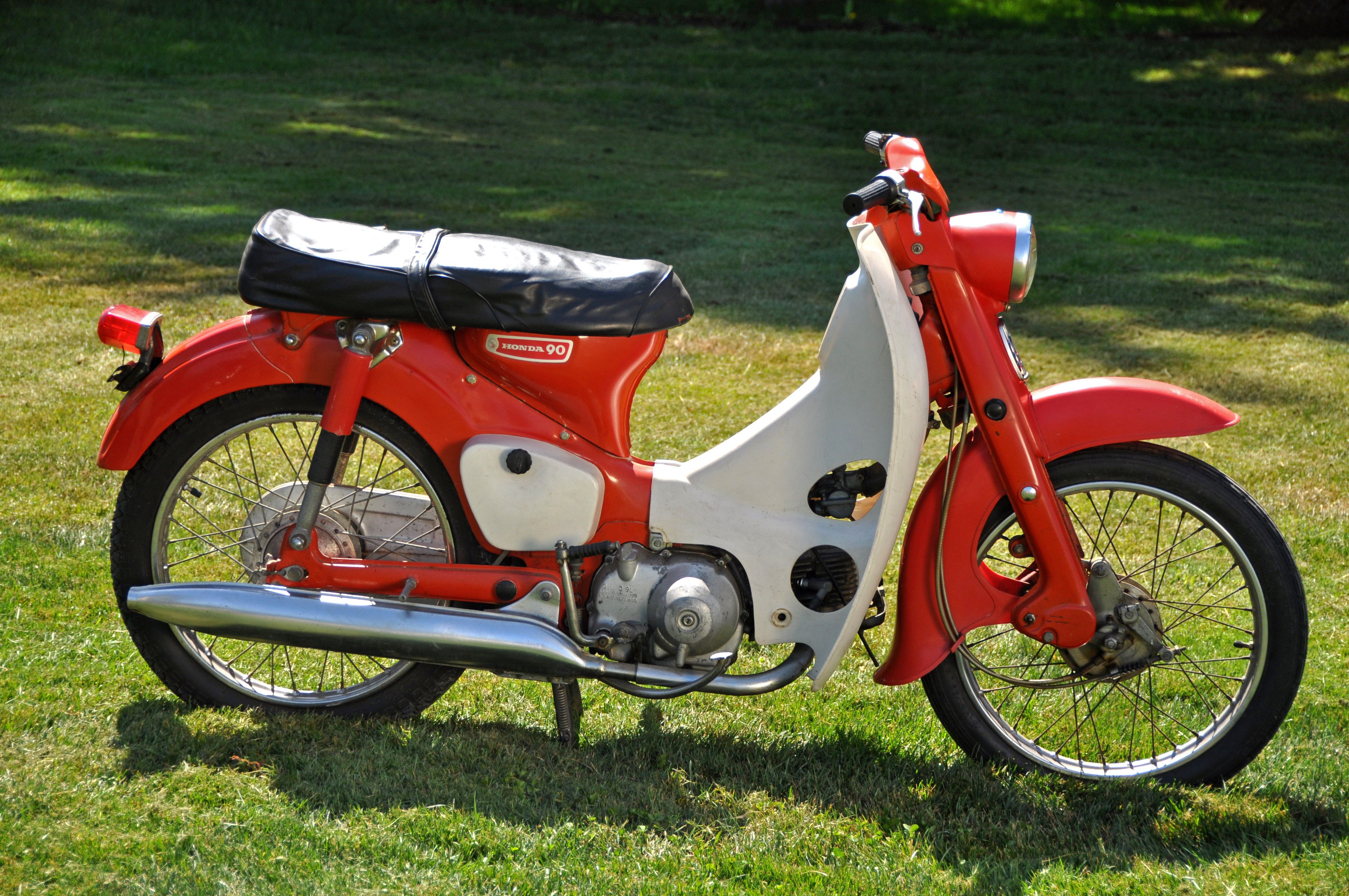 Bonhams Cars : 1967 Honda C90 Step-through Frame no. CM91A116913 Engine no. CM91E112053