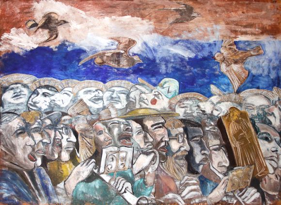 Bonhams : Paton Miller (American, born 1953) Festival, 1996 48 x 65in