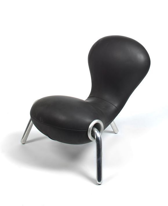 Bonhams : A Marc Newson tubular steel, neoprene and polyurethane Embryo ...