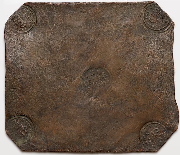 Bonhams : Sweden, Plate Money, 2 Daler, 1712