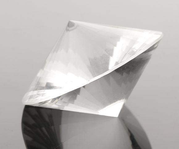 Bonhams : Colorless Rock Crystal Quartz