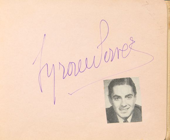 Bonhams : A Tyrone Power, Roy Rogers, Rosalind Russell and many others ...