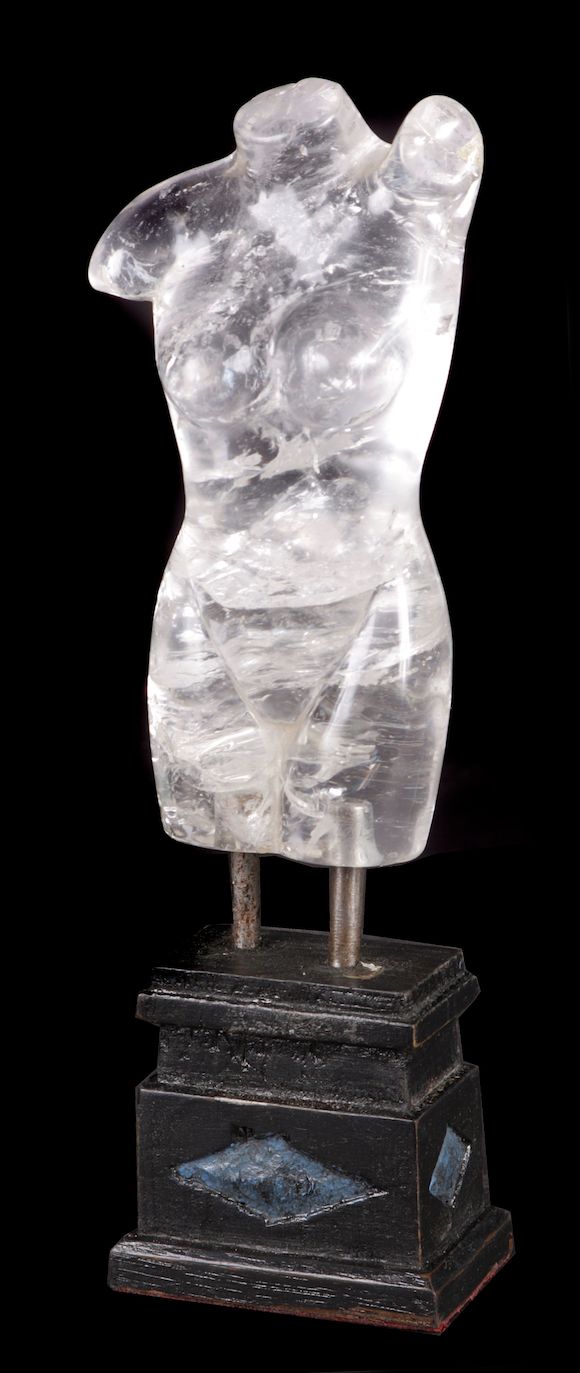 Bonhams : A rock crystal torso after the antique