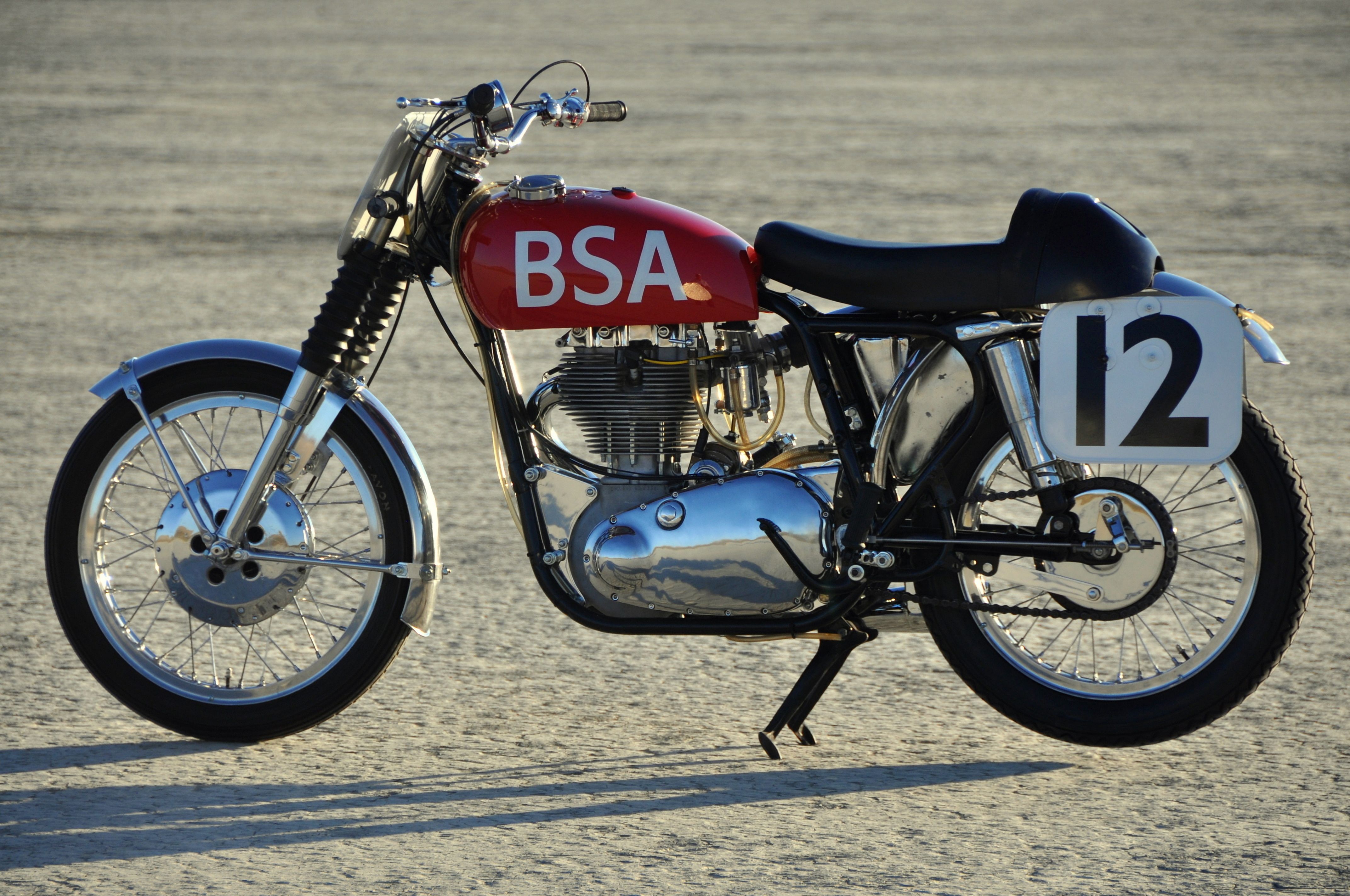 Bonhams Cars : Ex-factory race bike, Daytona 200 polesitter,1957 BSA ...