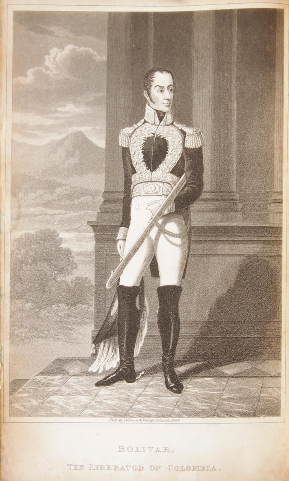 Bonhams : [BOLIVAR, SIMON.] Holstein, Gen. H.L.V. Ducoudray. Memoirs of ...