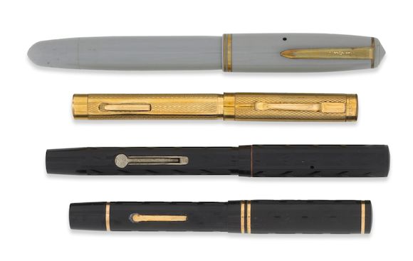 Bonhams : Lot of 4 French Fountain Pens