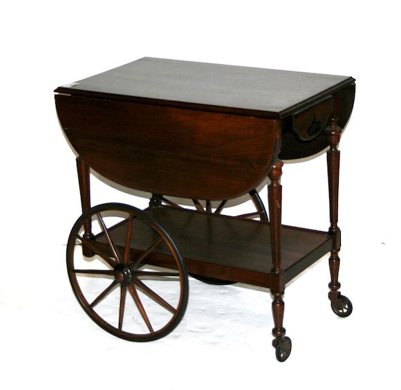 Bonhams : A Victorian style tea cart