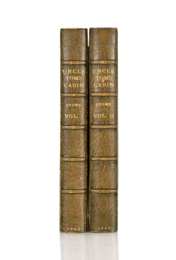 Bonhams : STOWE, HARRIET BEECHER. 1811-1896. Uncle Tom's Cabin; or, Life Among the Lowly Boston ...