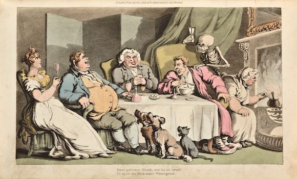 Bonhams : ROWLANDSON, THOMAS. COMBE, WILLIAM. The English Dance of ...