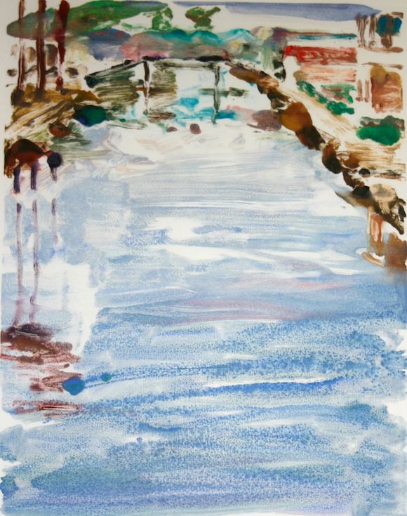 Bonhams : Joyce Wahl Treiman (American, 1922-1991); Venice study;
