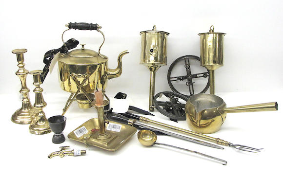 Bonhams An Assembled Group Of Brass