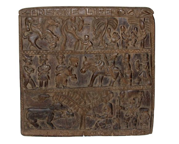 Bonhams : A Yoruba wood sign