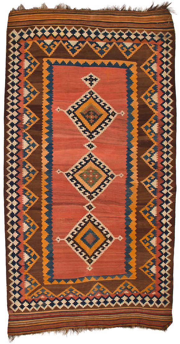 Bonhams : A Shirvan kilim