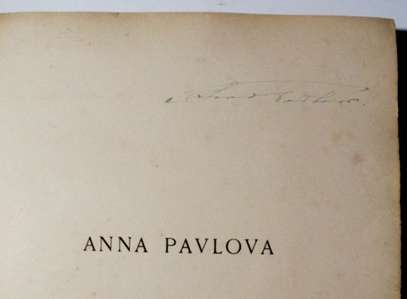 Bonhams : [BALLET.] SVETLOFF, VALERIAN. Anna Pavlova. Paris: M. de ...